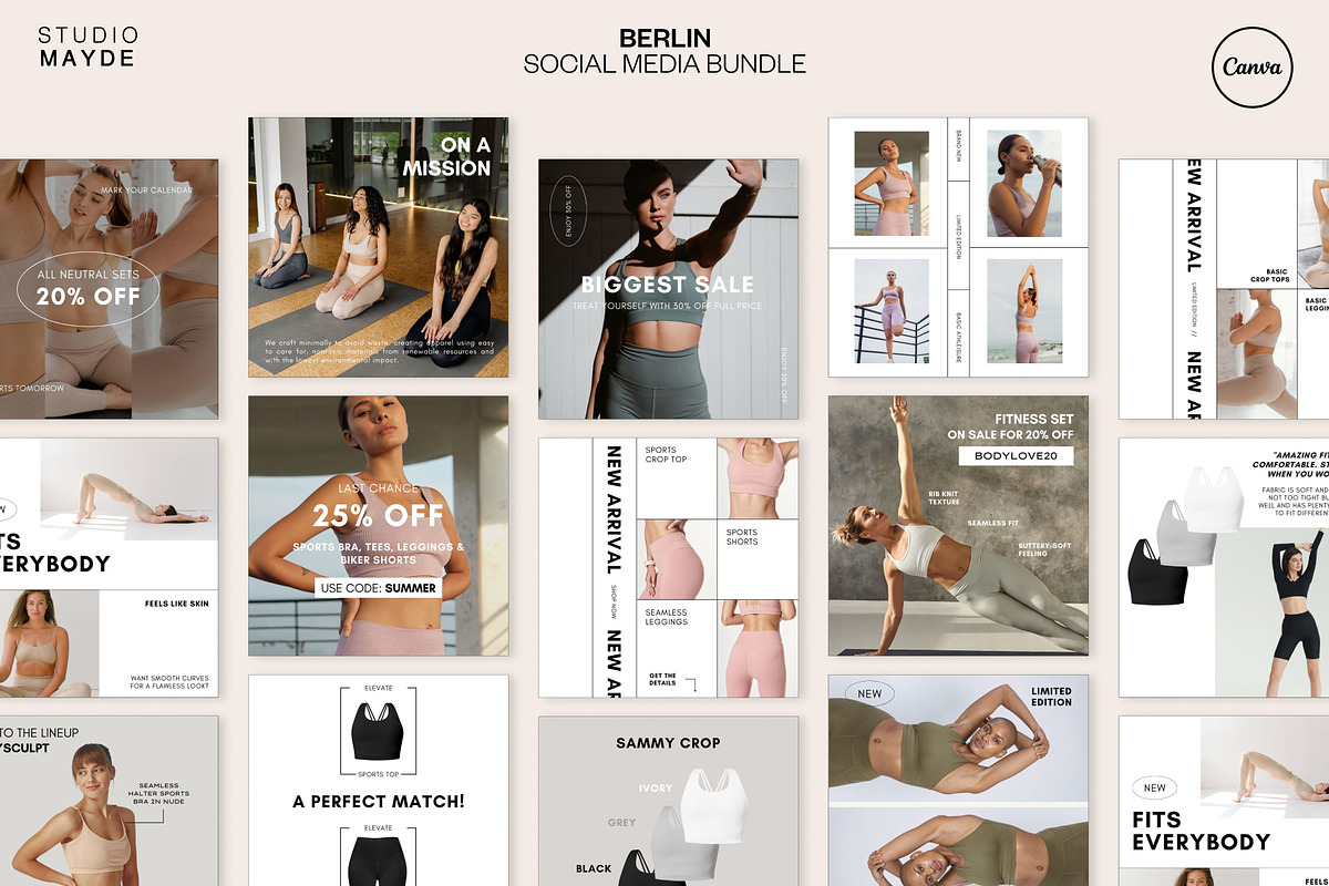 Fashion - Social Media Template, a Social Media Template by Studio Mayde
