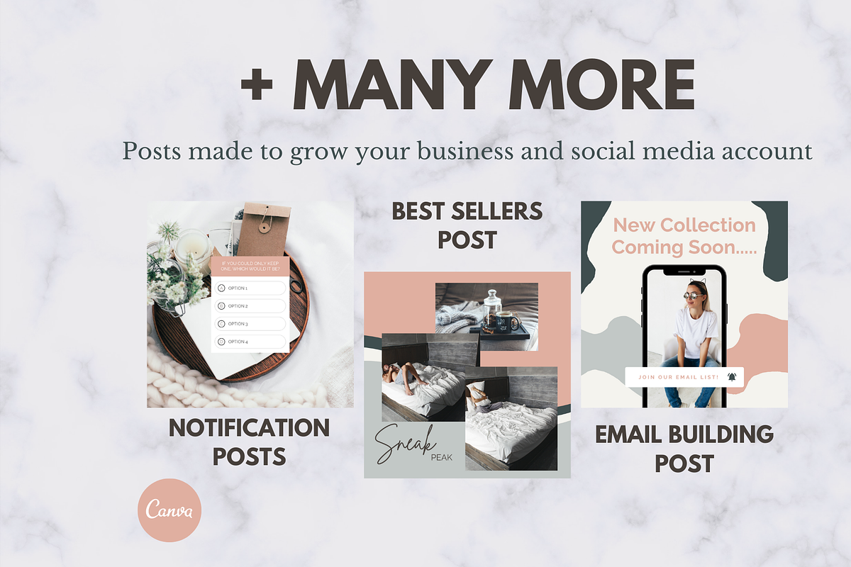 Business Instagram Canva Template, a Social Media Template by Social ...