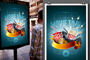 Variable Poster Mockup Template, a Print Template by loswl