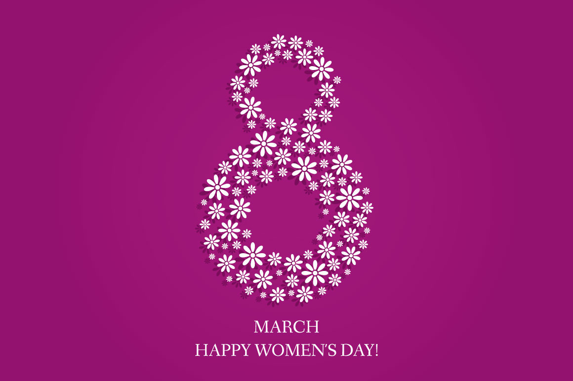 8 March, International Women's Day, a Person Illustration by Semenhorosh
