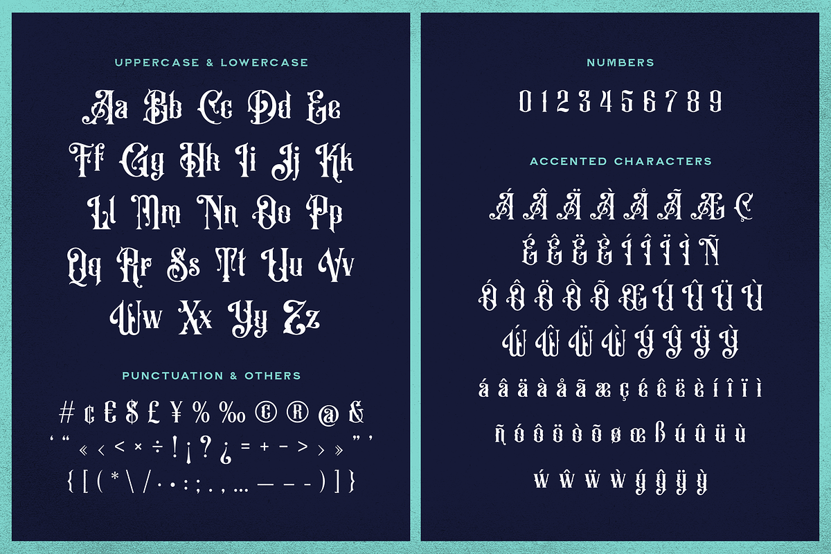 Old Alfie Font Duo by Heritage Type Co