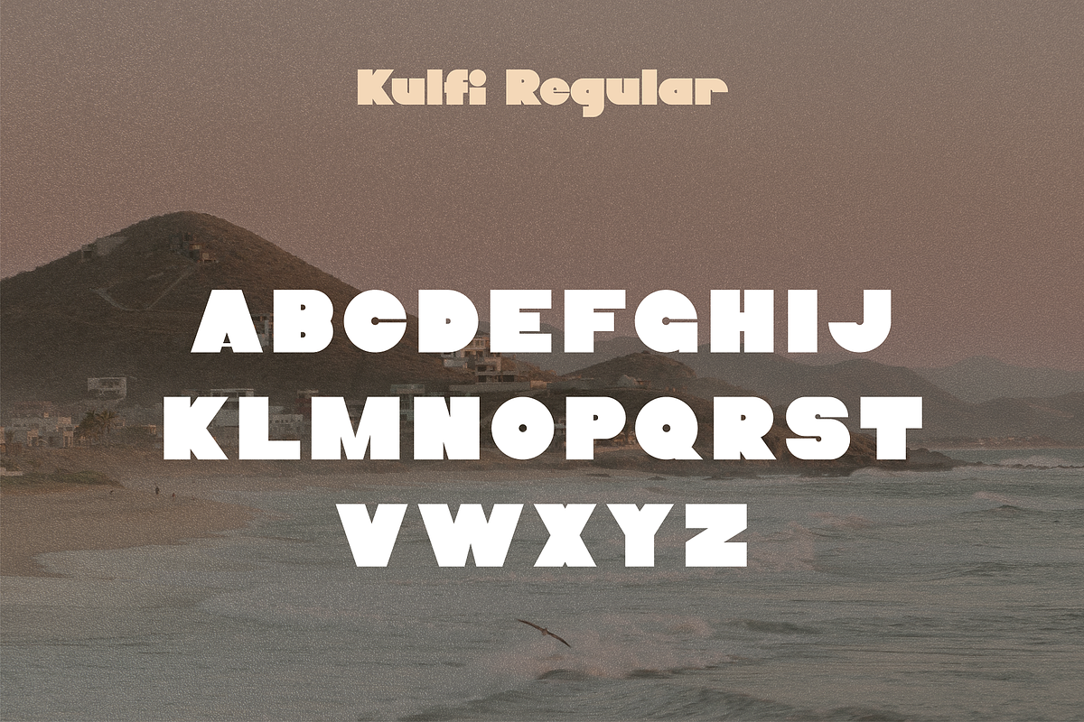 Kulfi - Jolly Display, a Symbol Font by HipFonts