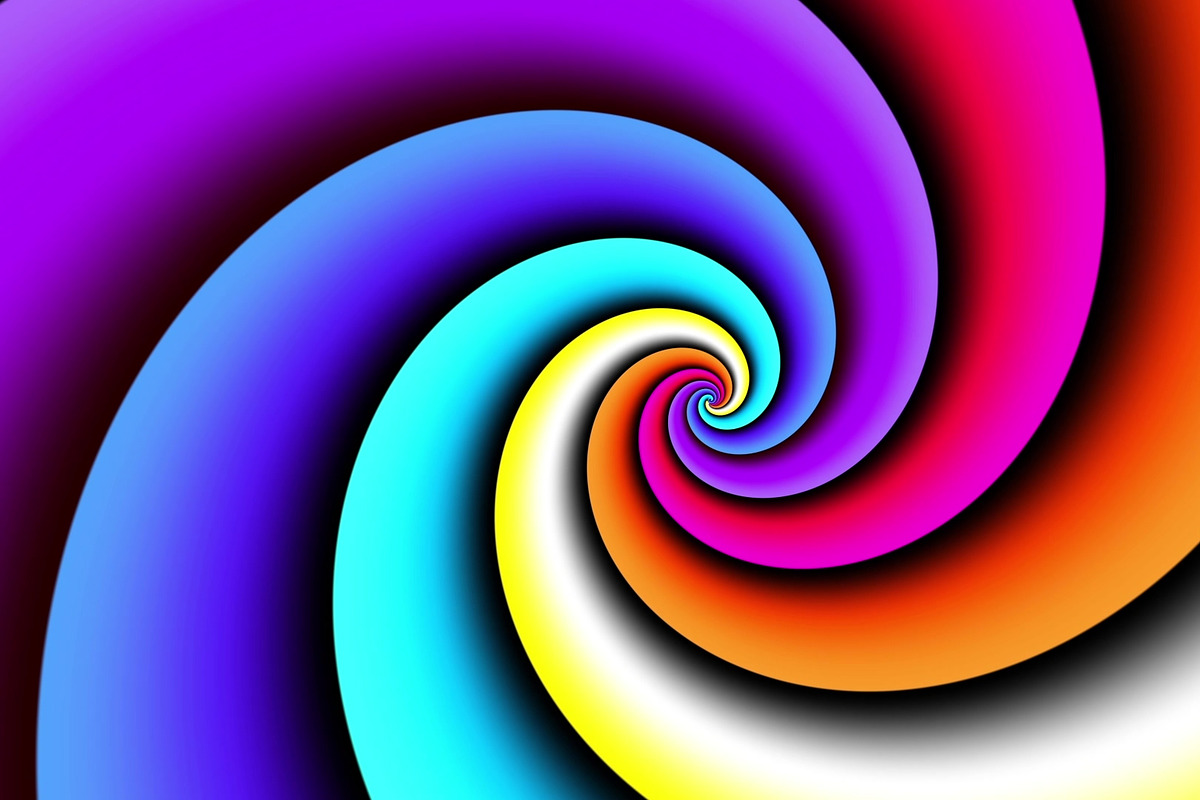 Loop spiral Zoom backgrounds. | Creative Market