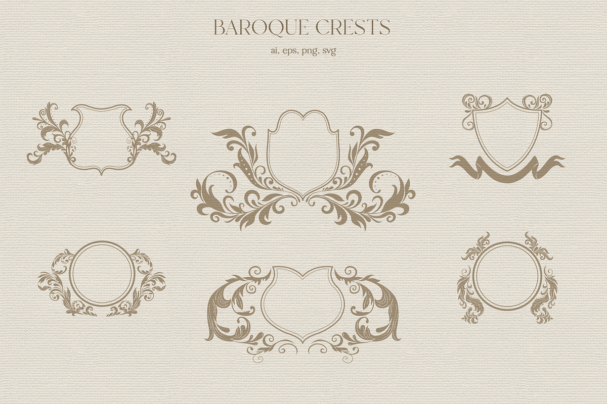 Wedding Monogram Creator. Crests., a Decorative Illustration by Designwork