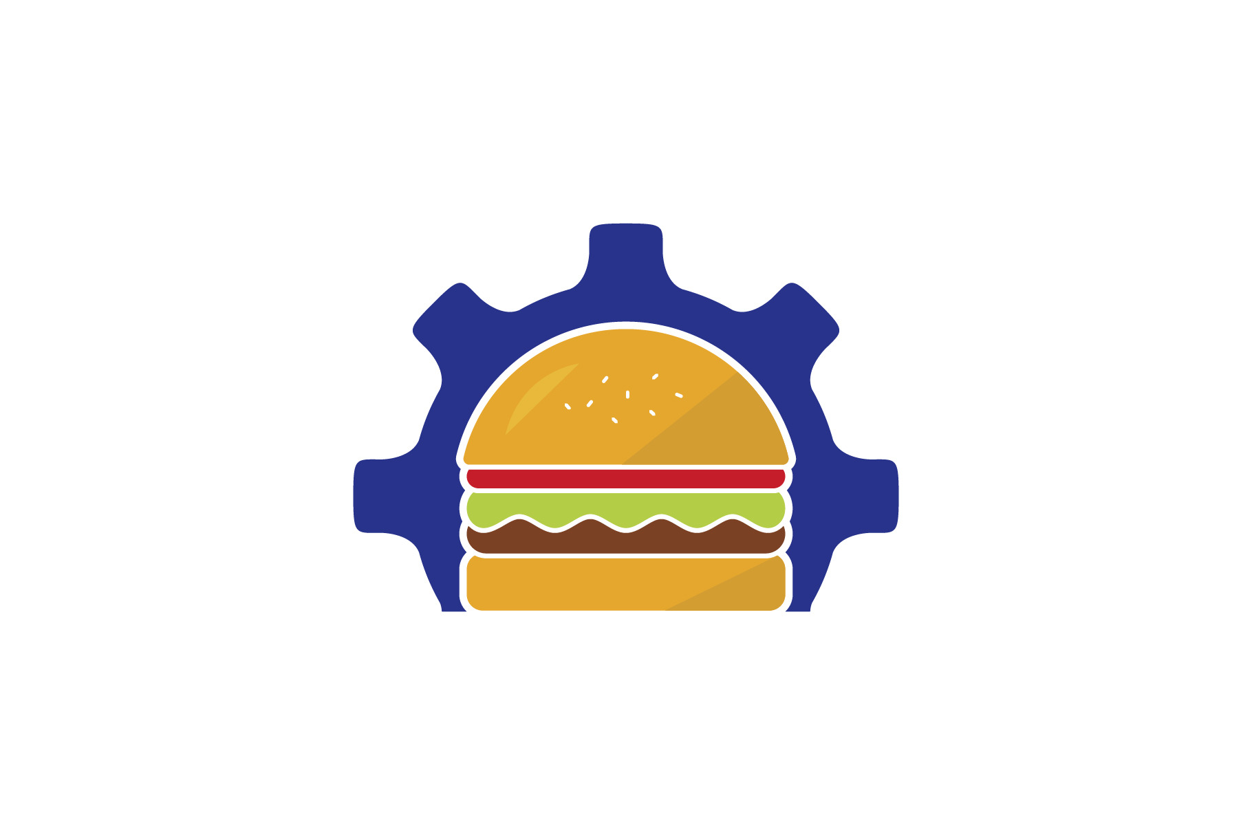 burger factory logo, a Branding & Logo Template by ZHR Creative