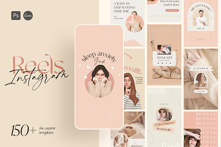 Instagram Quote Reel Templates Canva | Creative Market