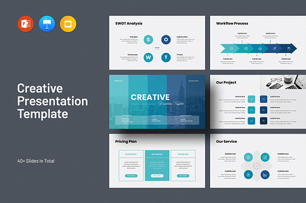 Cardinal Powerpoint Template | Presentation Templates ~ Creative Market