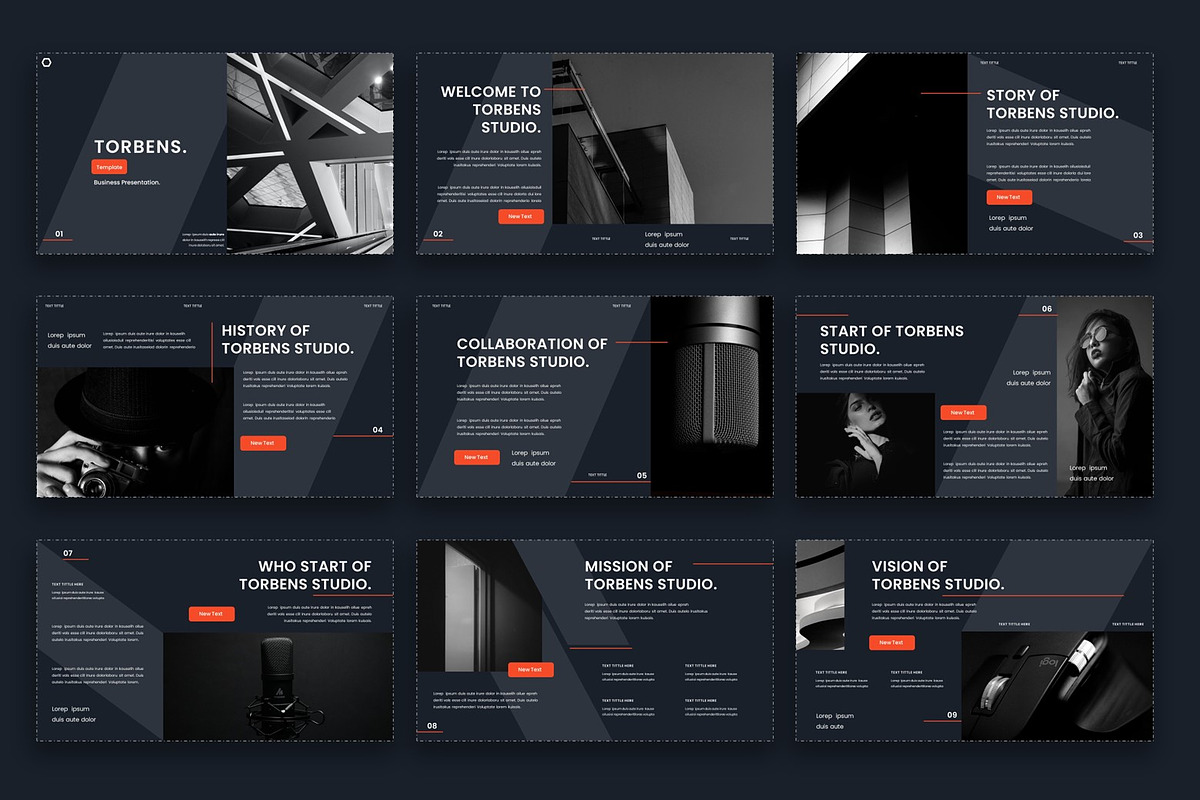 Torbens - PowerPoint Template, a Presentation Template by kreatifreya