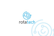 Rotatech Logo Template, a Branding & Logo Template by dien96