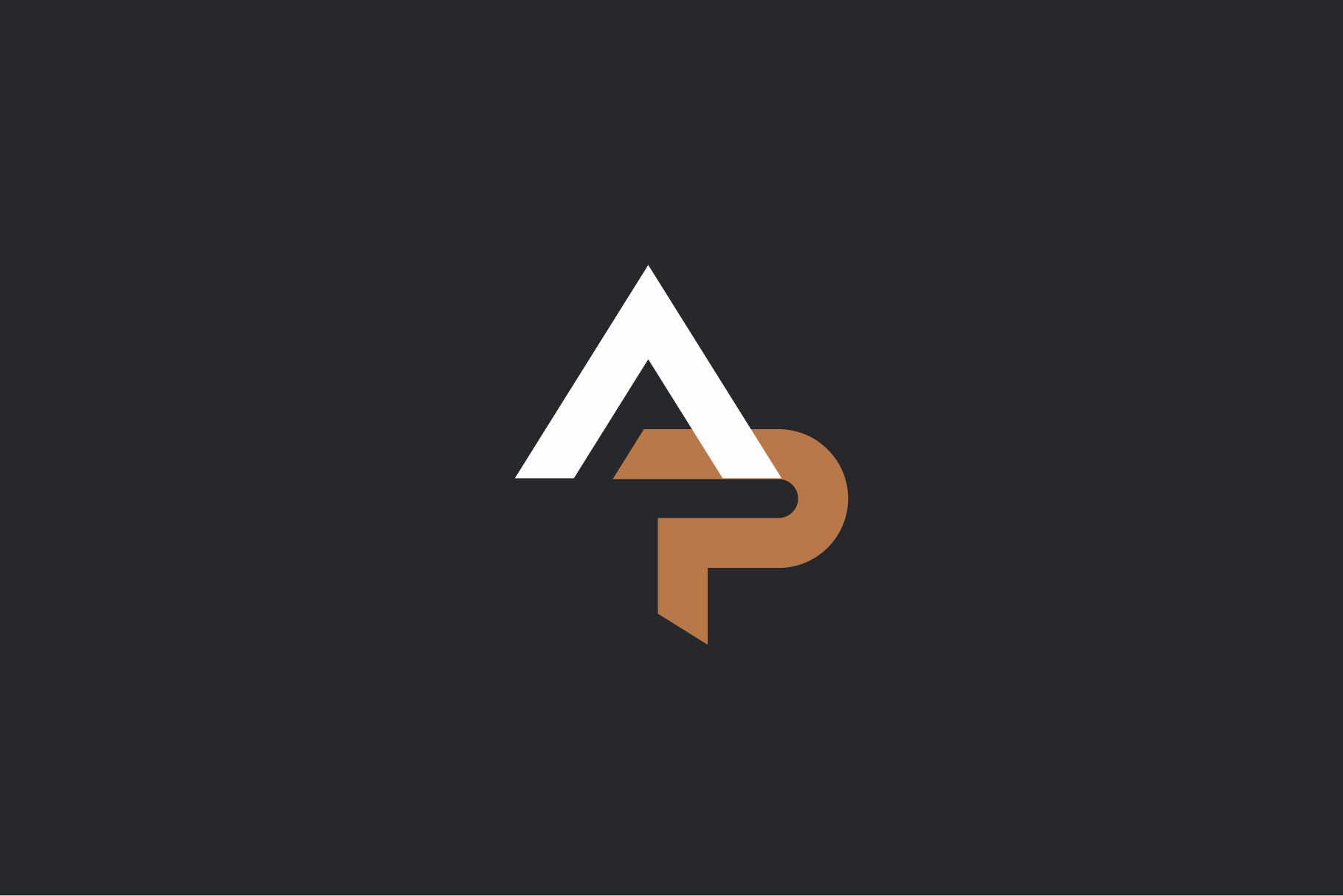 AP. Monogram of Two letters A&P., a Branding & Logo Template by lettett ...