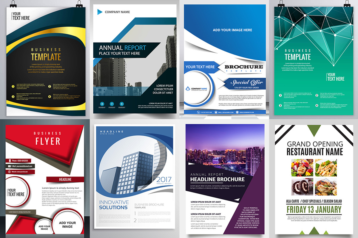 120+ Creative Business Flyers Bundle, a Flyer Template by Imagine ...