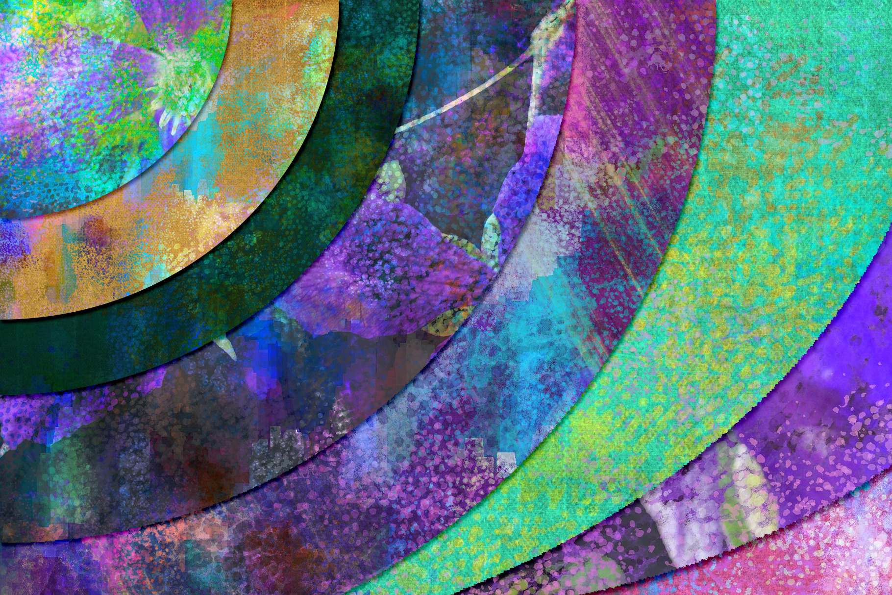 Dream Garden 1: Magical Night Bloom | Textures ~ Creative Market