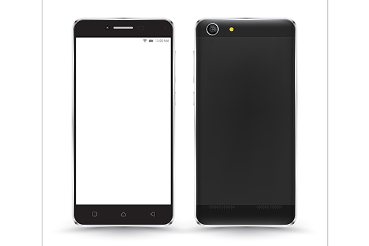Smartphone Mockup Vector, an Android Mockup by Vector object
