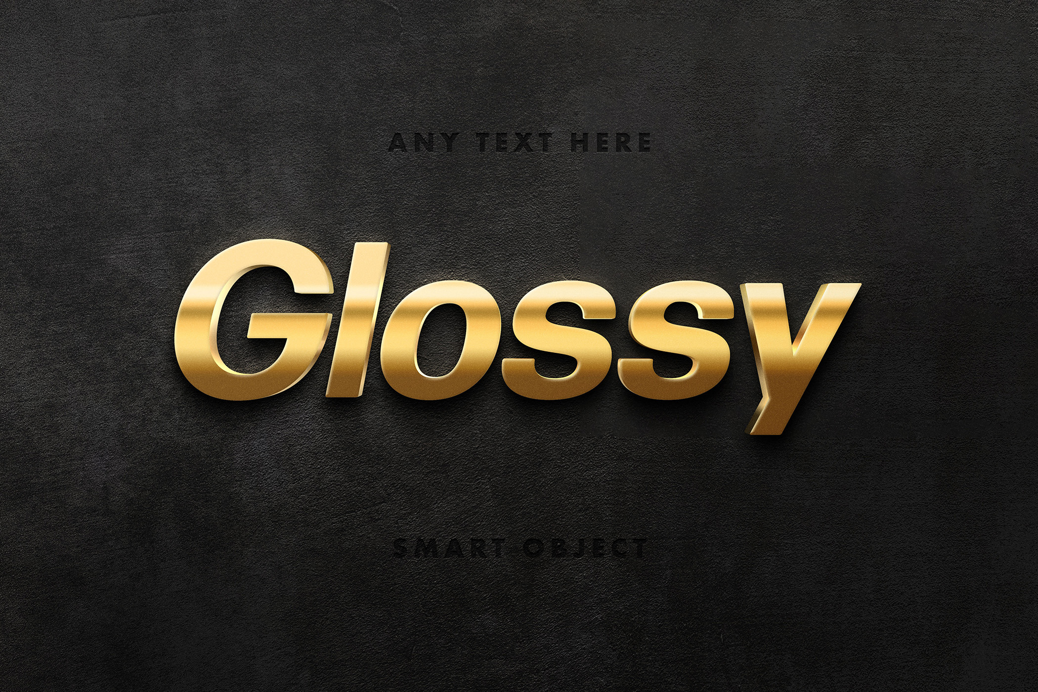 Glossy Metal Text Effect, a Layer Style Add-On by Design Squad