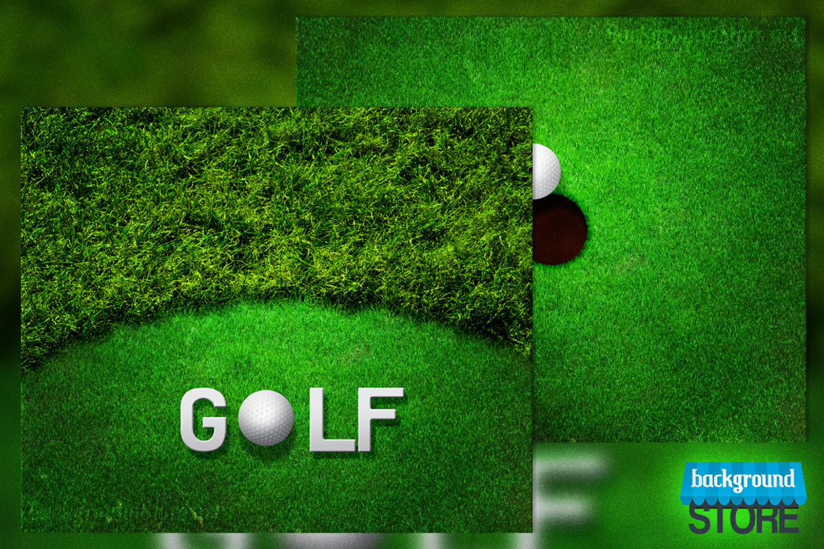Golf Backgrounds, a Texture Graphic by Backgrounds Store