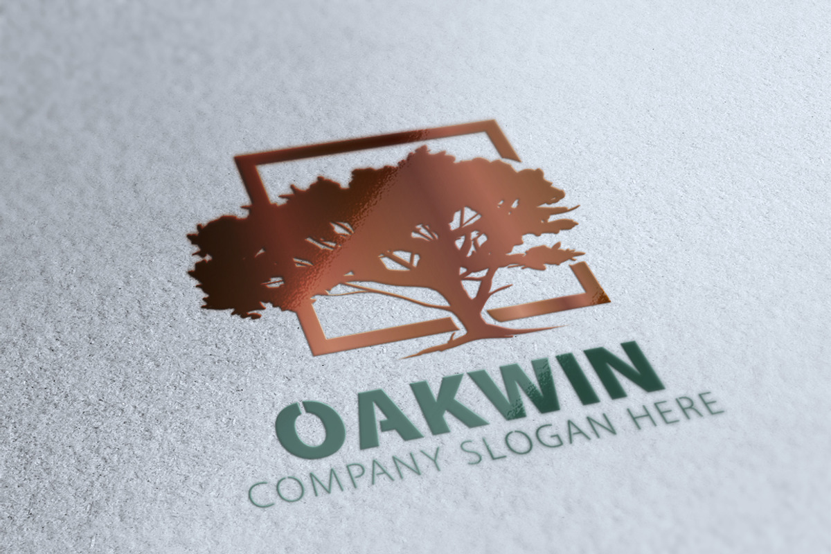 Oak Logo, a Branding & Logo Template by essegraphic
