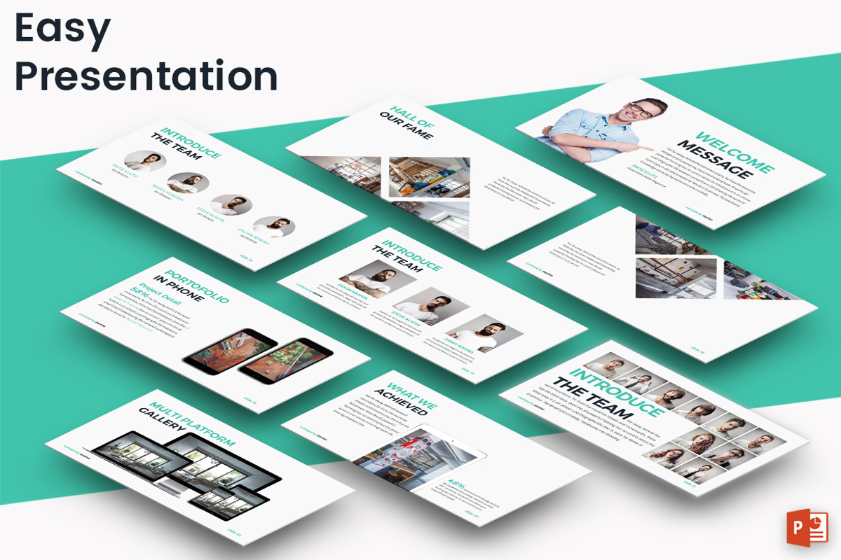 Easy - Powerpoint Template, a Presentation Template by inspirasign ...