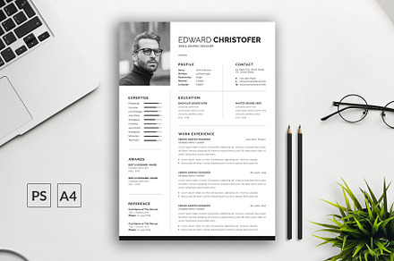 Envelope CV Template, a Resume Template by rtgoose