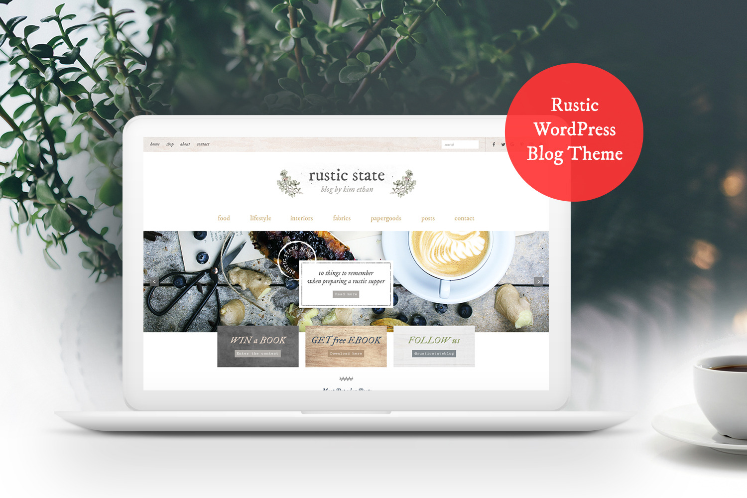 Rustic State WordPress Theme, a WordPress Template by eppearance