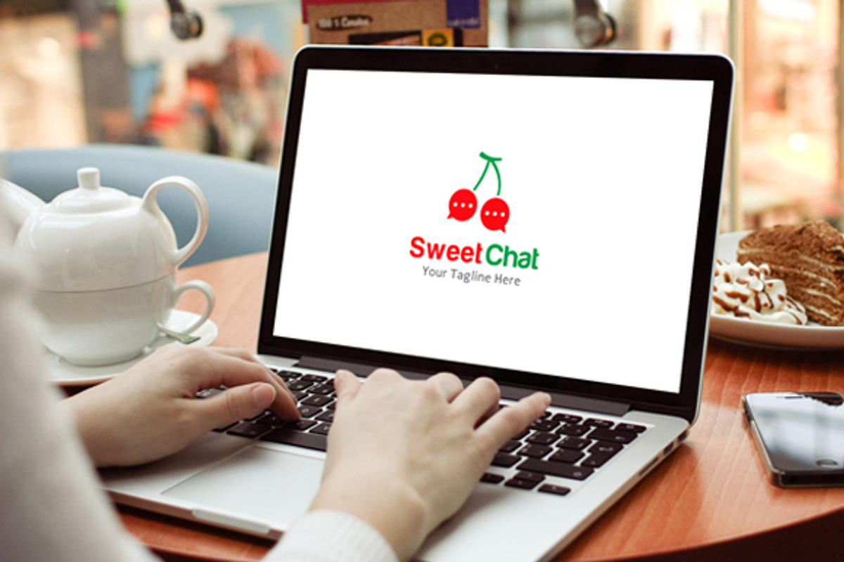 Sweet Chat Logo, a Branding & Logo Template by gunaonedesign | Creative ...