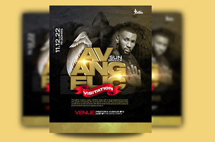 Modern Church Summer Camp Flyer | Flyer Templates ~ Creative Market