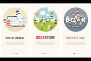 Bookstore Mobile App | App Templates ~ Creative Market