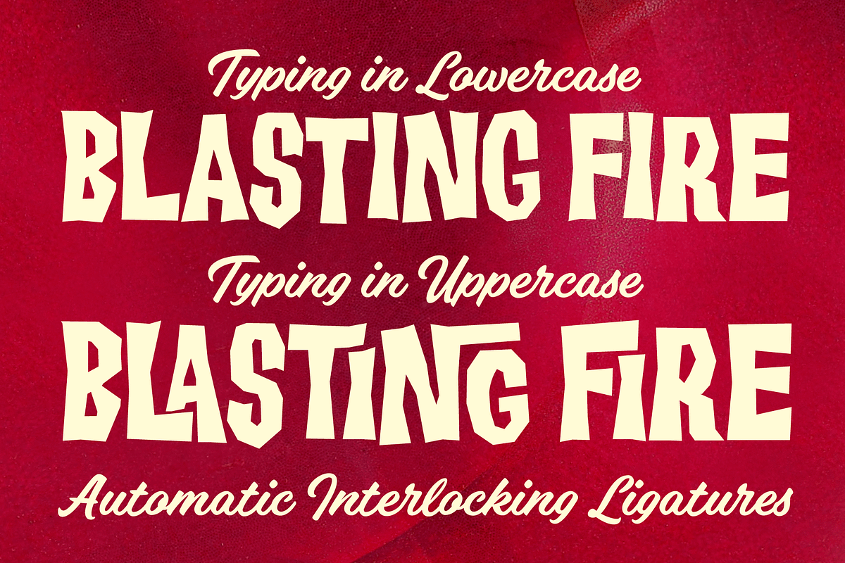 Giorgio Vintage Movie Title Font, a Handwritten Font by Fenotype