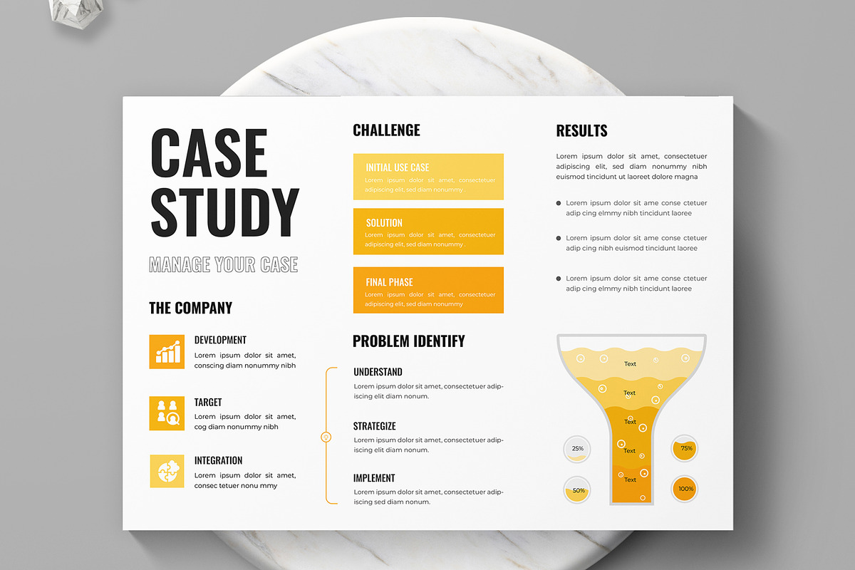 Case Study Design Layout
