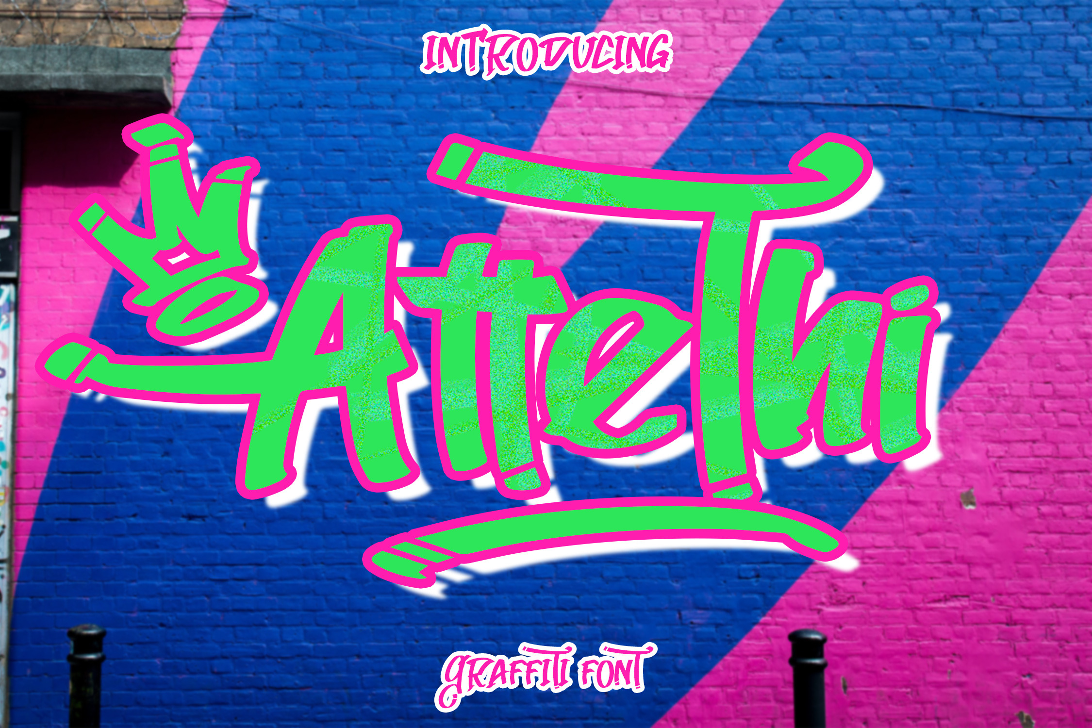 AtteThi Graffiti Font