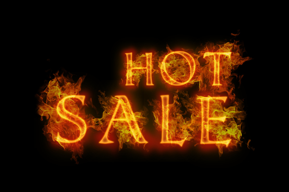 Fire font GRAPHIC Hot font Flame, an Illustration by Art Loft