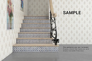 Staircase Sticker Mockup Set, a Product Mockup by mock-ups
