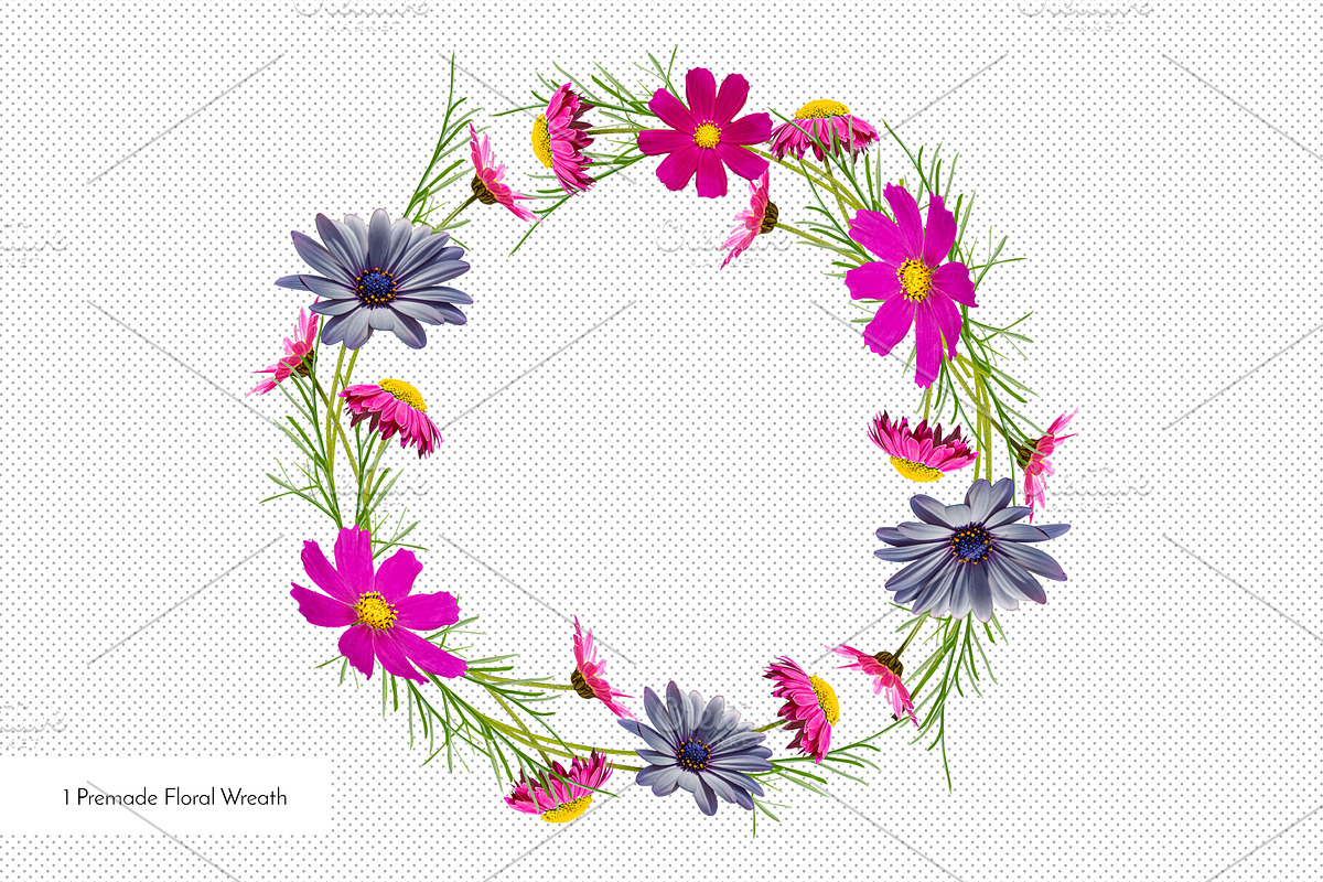 Real Flowers Seamless Patterns, a Pattern Graphic by Rose Design ...