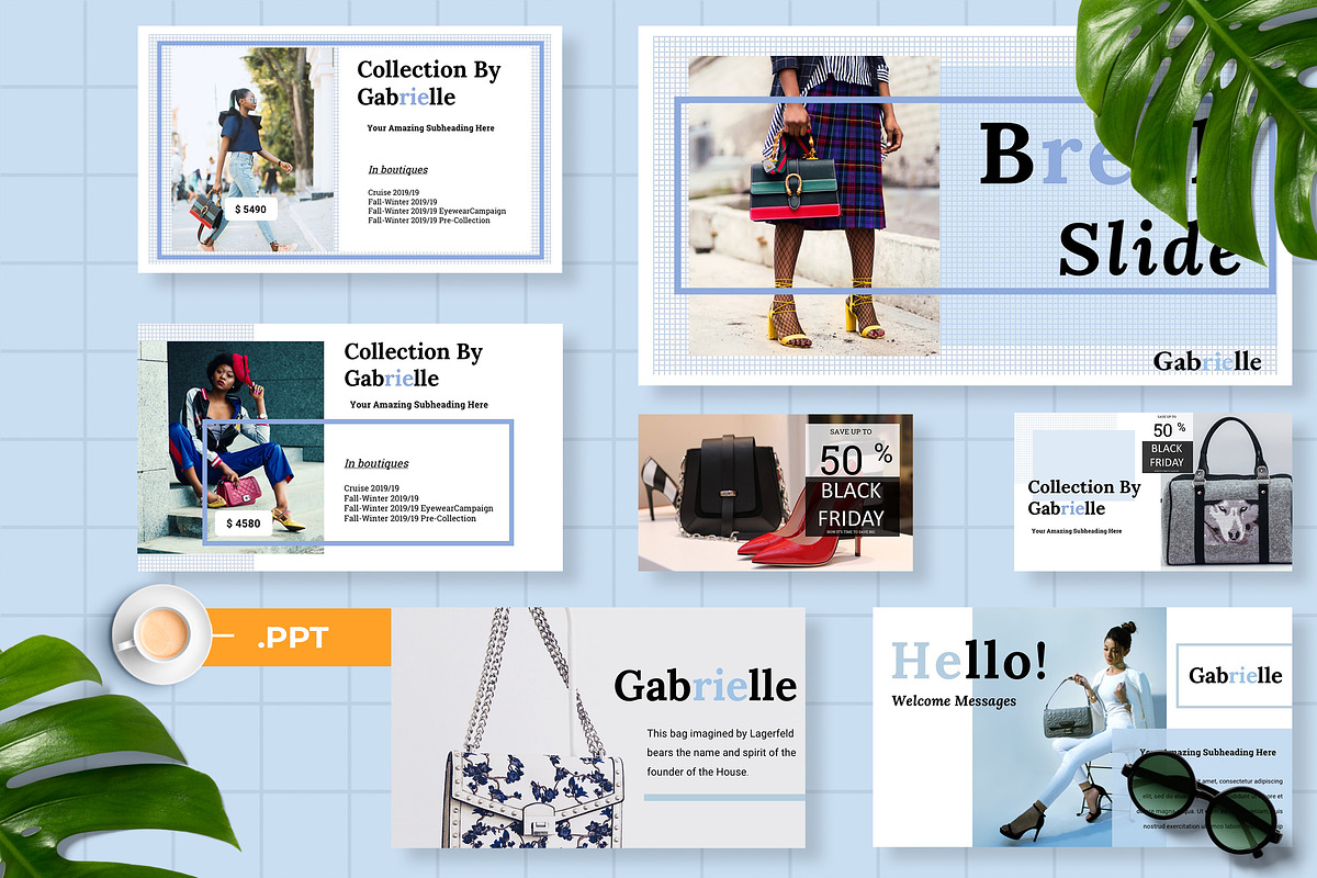 Gabrielle Powerpoint Presentation, a Presentation Template by TMint ...