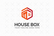 House Box Logo Template, a Branding & Logo Template by The Branding Fusion