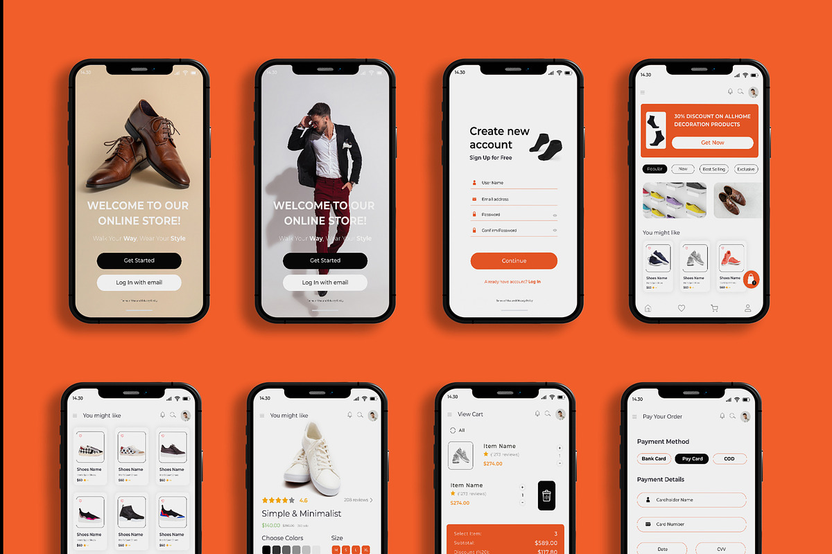 Mobile App UI Kit