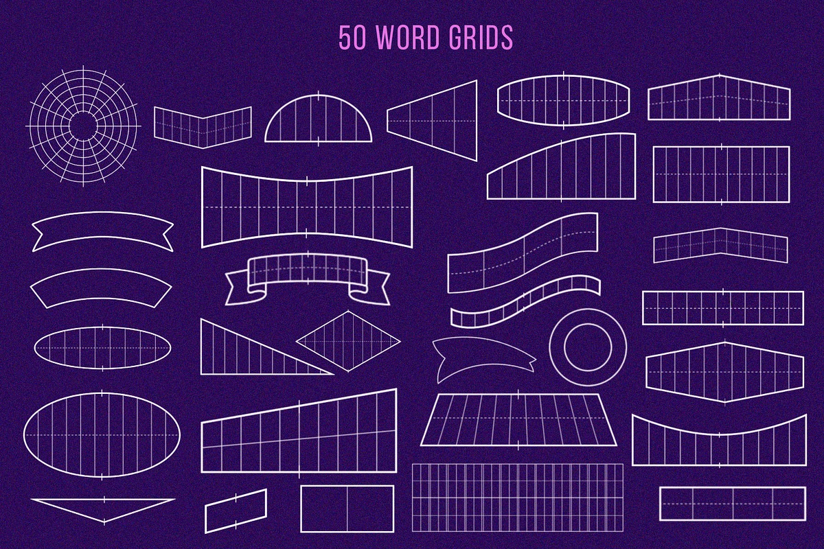 89 Lettering Grid Builder bundle
