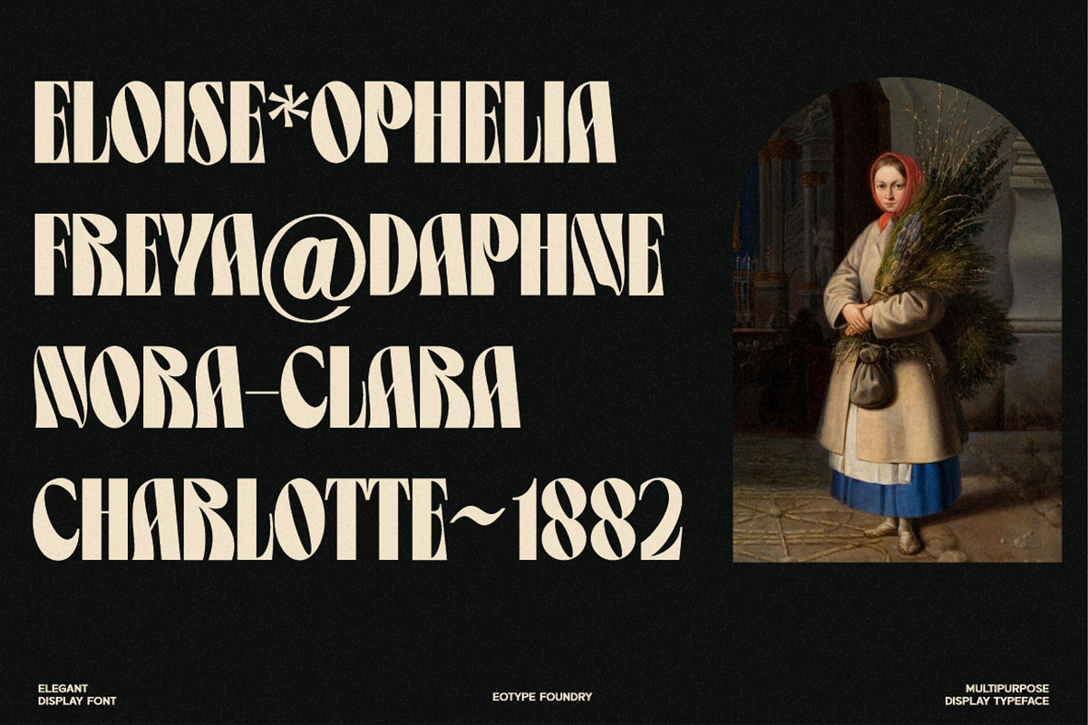 Bean Display Font