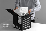 Packaging Unboxing Mockup