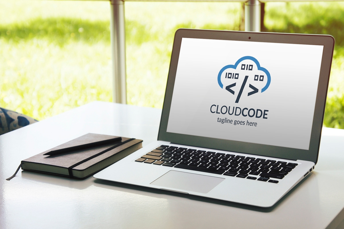 Cloud Code Logo, a Branding & Logo Template by Design_Planet