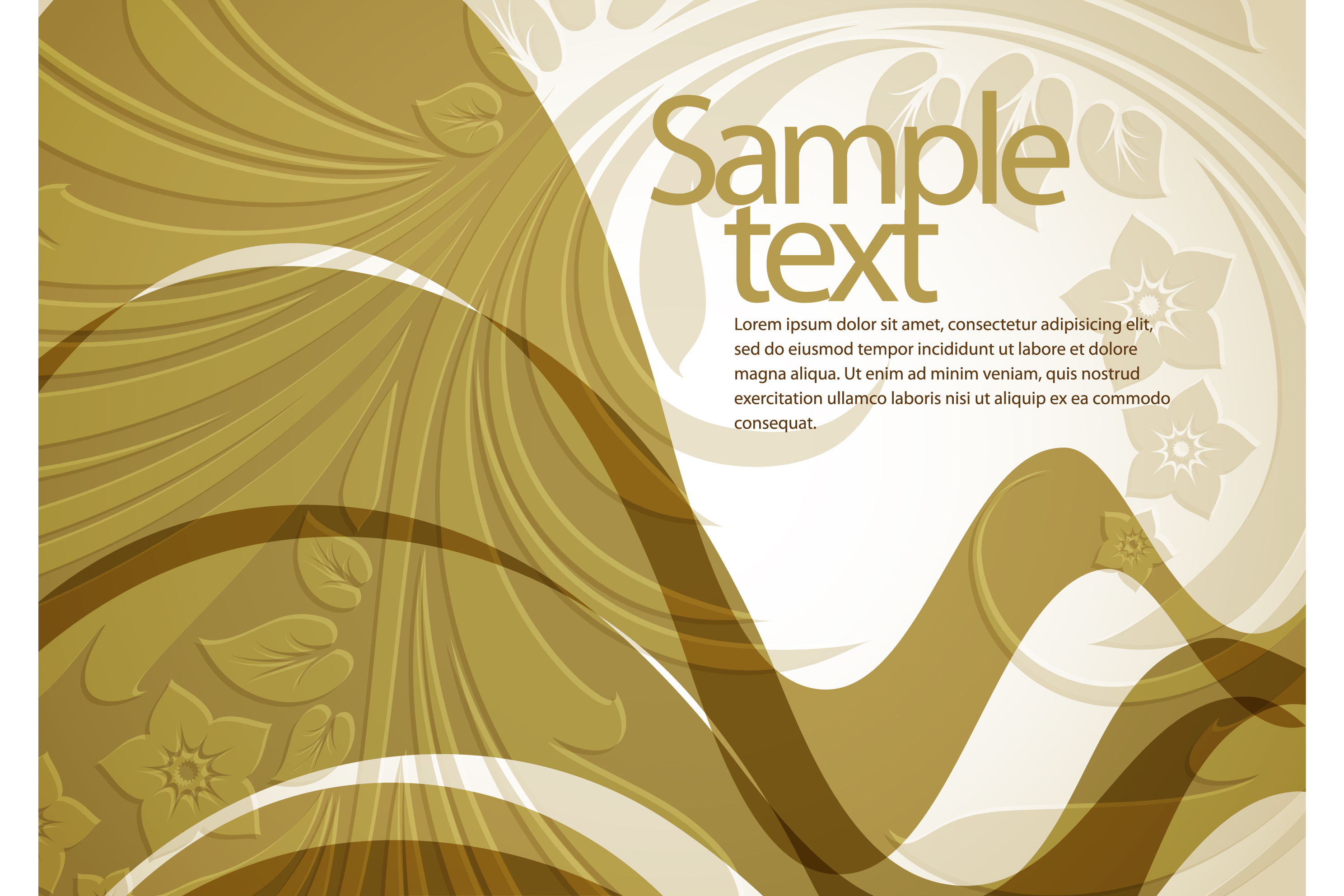 Abstract Cover Design, a Decorative Illustration by Sunny