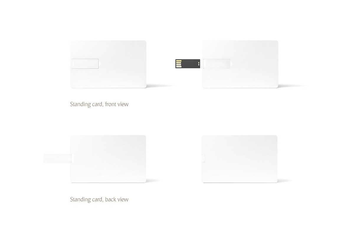 Wafer USB Wallet Card Mockup, a Graphic by rebrandy