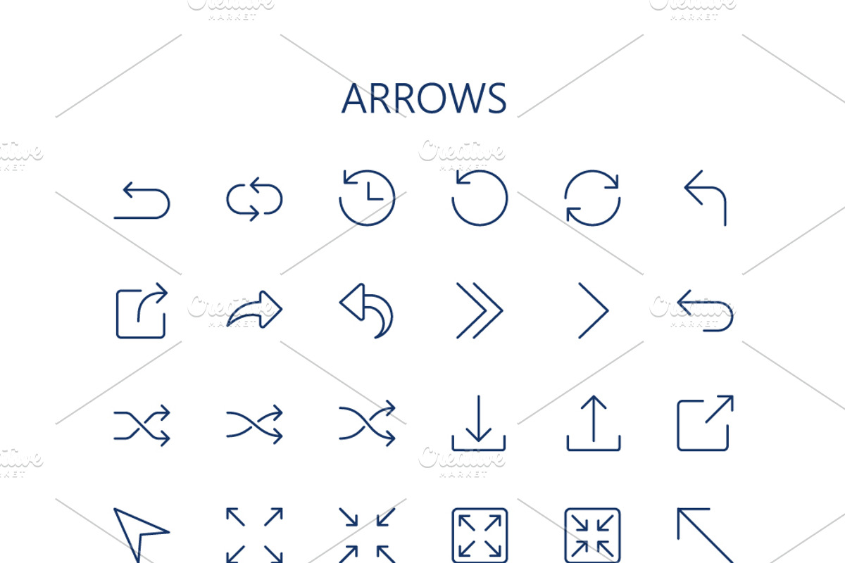 600 vector thin line mini icons set., an Outline Icon by Dacian Galea