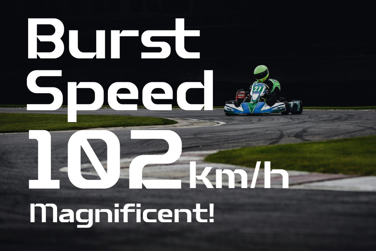 Raceburst, a Sans Serif Font by Typefactoryco