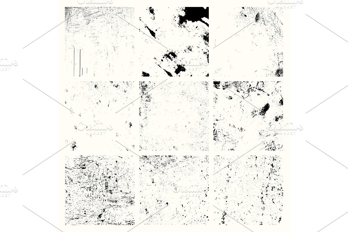 Distress Textures Set, a Background Graphic by Benjaminlion | Creative ...