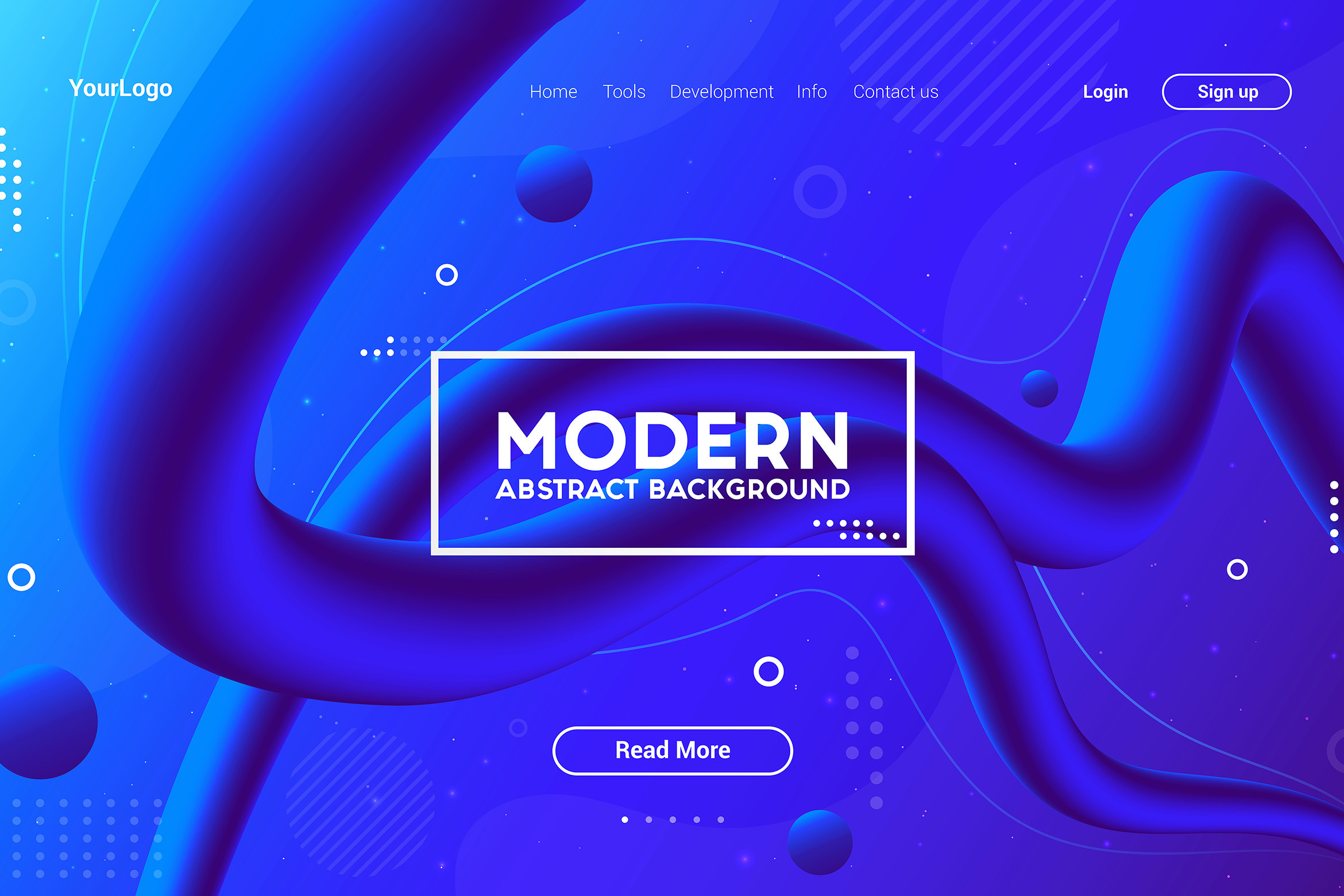 Liquid color background design, an Illustration by Creative Graphics