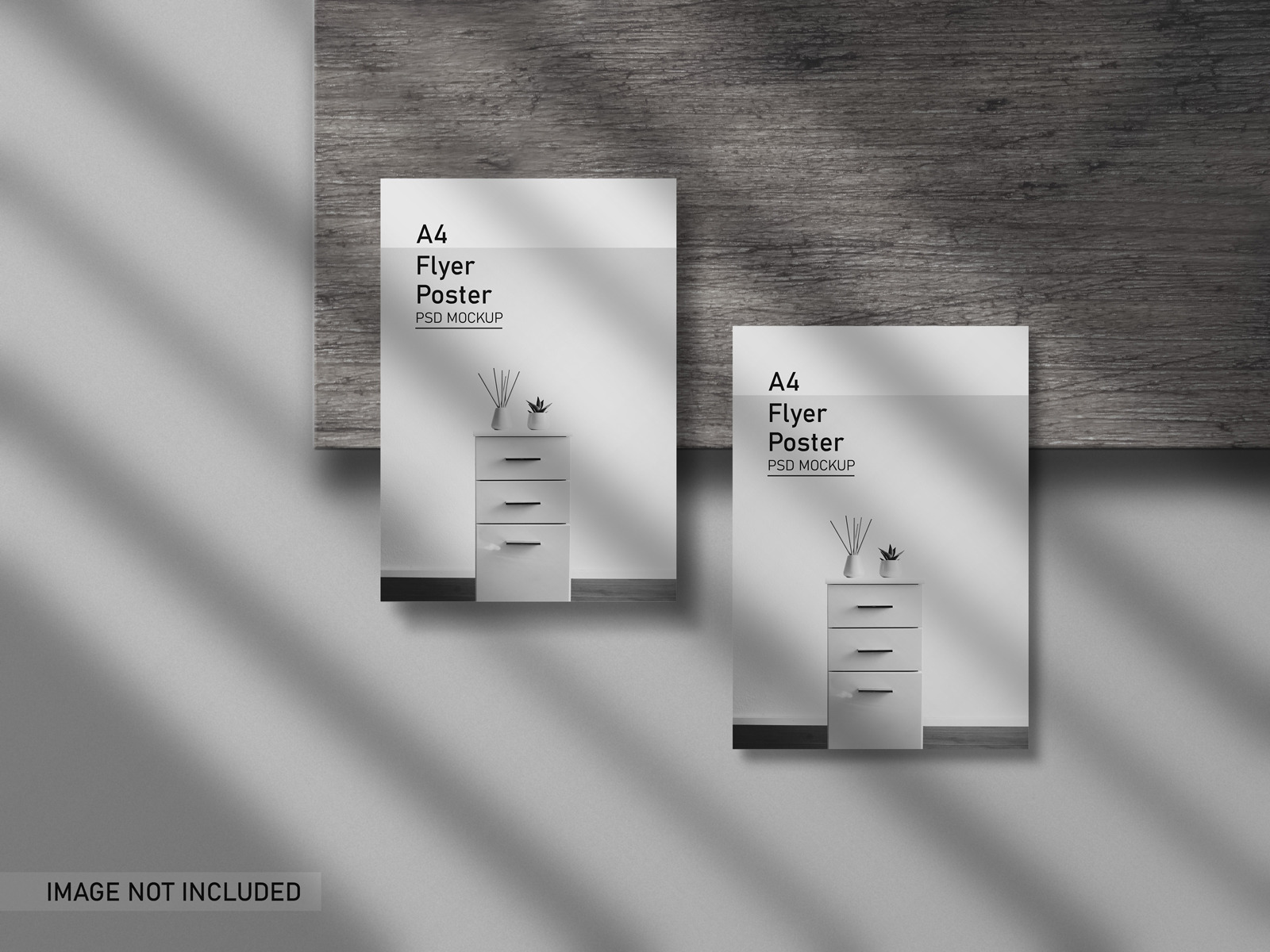 Flyer & poster mockup bundle, a Pens & Pencil Mockup by MnGfx