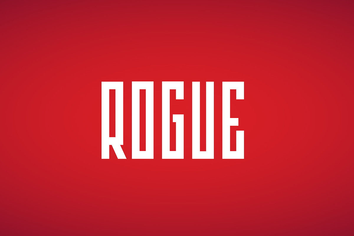 Rogue, a Font by Alt Foundry