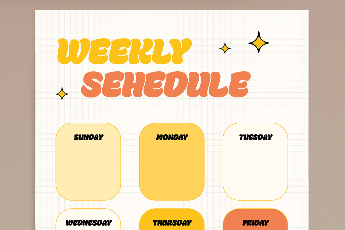 Daily and Weekly Planner Template
