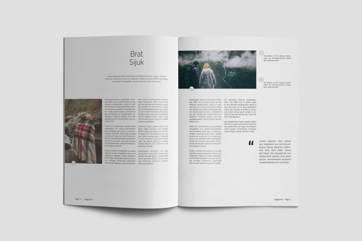 Simple Magazine, a Magazine Template by Alhaytar