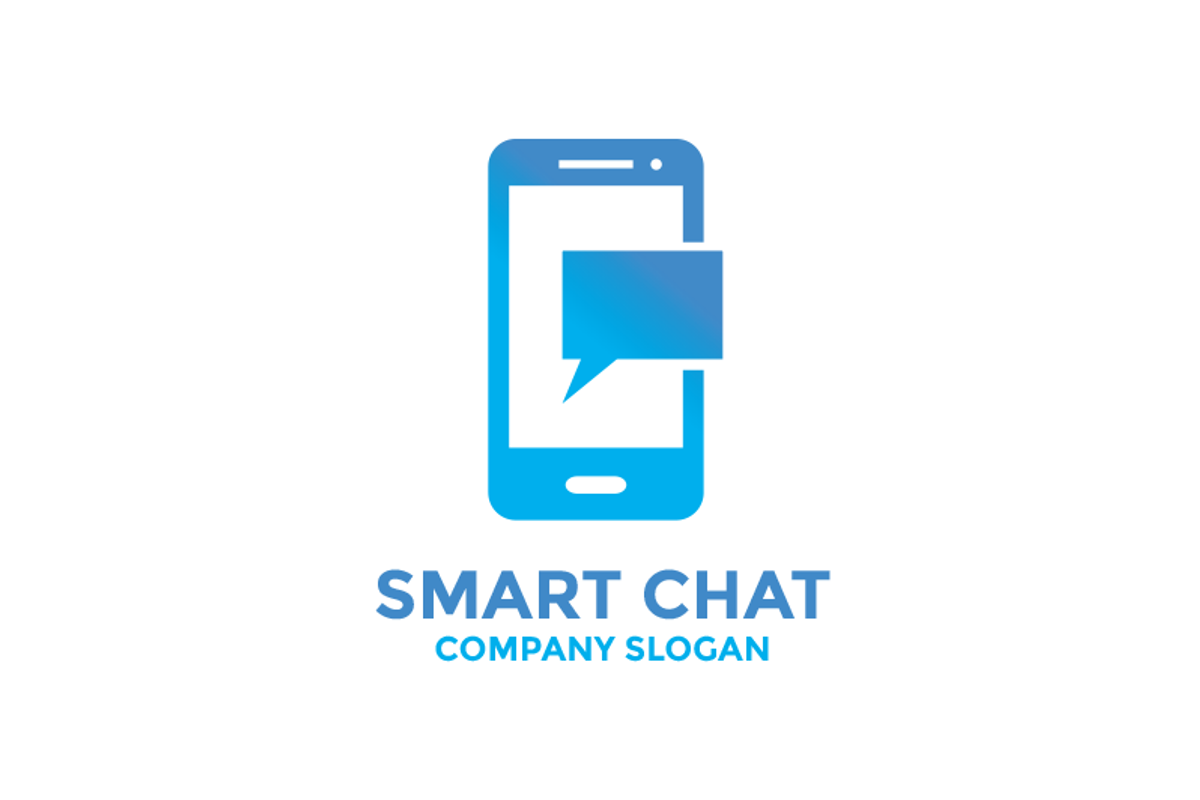 Smart Chat Logo, a Branding & Logo Template by Golden-Brand